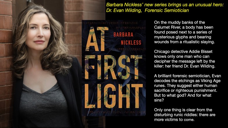 An unplanned read – ‘At First Light’ by Barbara Nickless – I’m hooked ...