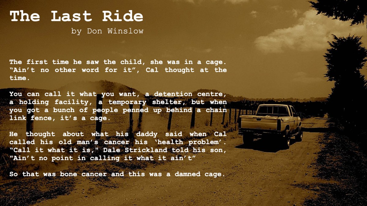 ‘The Last Ride’ a novella by Don Winslow | Mike Finn's Fiction